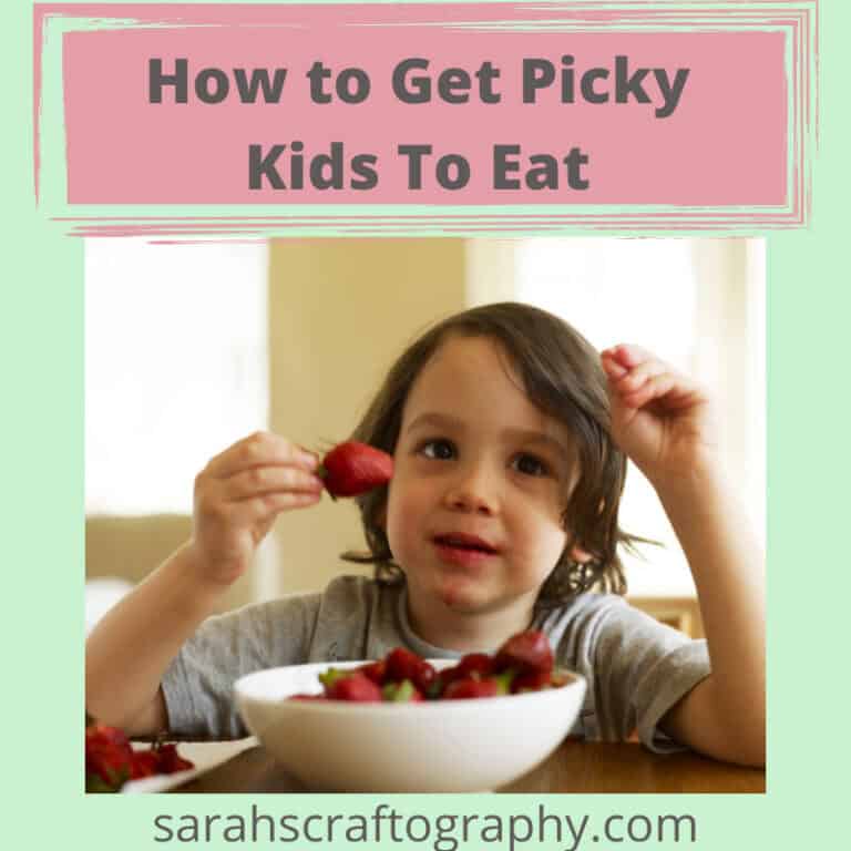 How To Get Picky Kids To Eat - Sarahs Craftography